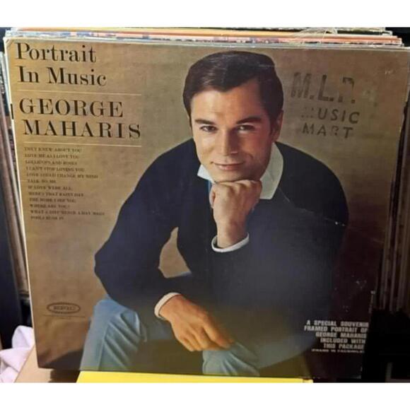 Media | George Maharis Portrait In Music 33rpm Vg Ab123 | Poshmark